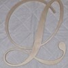 Wood Monogram Letter Custom Monogram Sign Choose Your Font Natural ...
