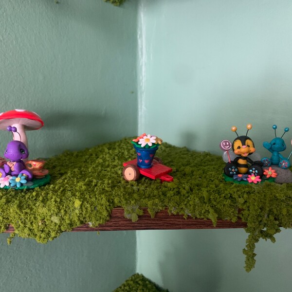 Ant Tiny Tan Ant Polymer Clay Insect Figure Sculpted Bug Figurine OOAK ...