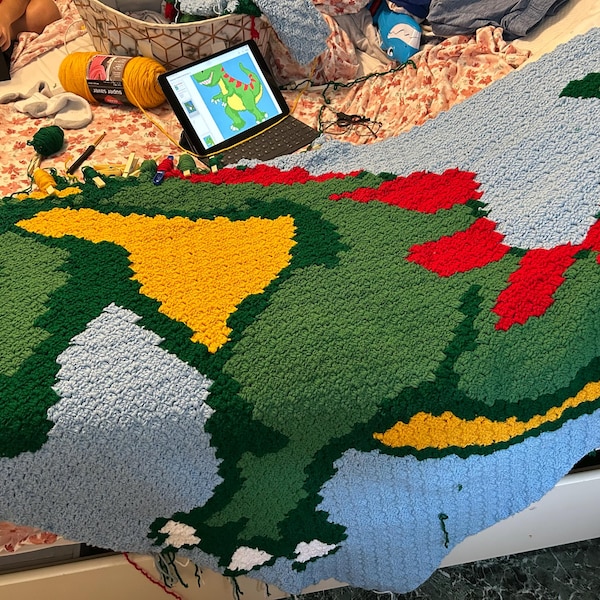 C2C Mallard Duck Crochet Pattern / Corner to Corner / C2C Graphgan ...