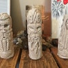 Set of 3 Norse Totems Viking Gods Idols Odin Thor Freya Freyja Asatru ...