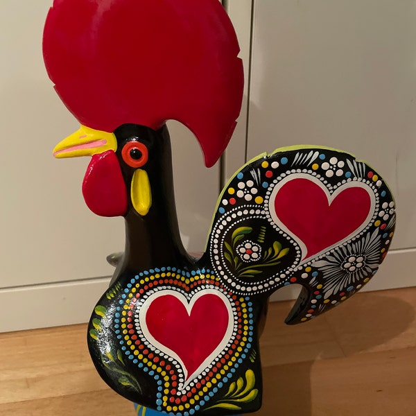 Galo De Barcelos Tamanho XXL, Barcelos Hahn, Galo Da Boa Sorte, Galo ...