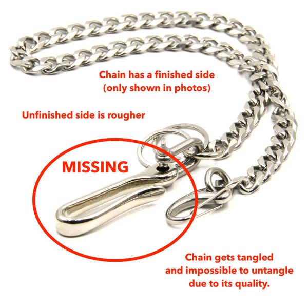 Stainless Falt Key Rings Key Split Rings Chain Connected Ring Premium ...