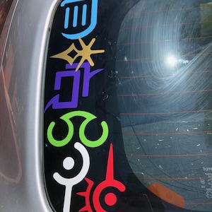 Sheikah Slate Eye Symbol Vinyl Sticker Inspired by Breath of | Etsy