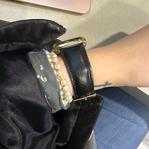 Red Genuine Leather Apple Watch Band 42mm, 38mm, 40mm, 44mm, 49mm for ...