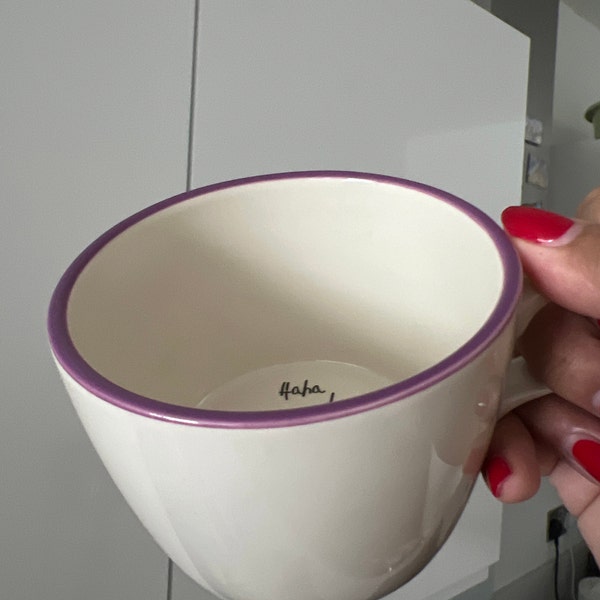 Bespoke Personalised Hidden Message Mug, Secret Message Cup ...