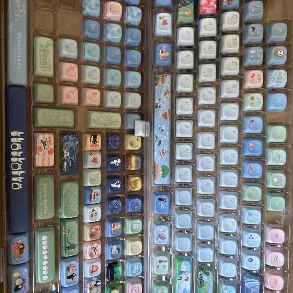 Capybara 138 Keycaps Set | MDA Profile | PBT Molded for MX Style ...