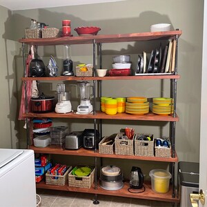 Industrial Style Pantry Shelving Wide Depth Dining and - Etsy