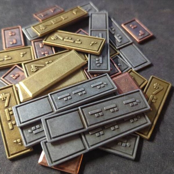 12x Encounter Tokens, Map Tokens for Scythe and Expeditions, Metal ...