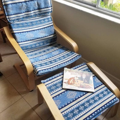 Poang Cushion Cover F04 Ikea Poang Chair Cover Poang Chair Cushion Ikea ...