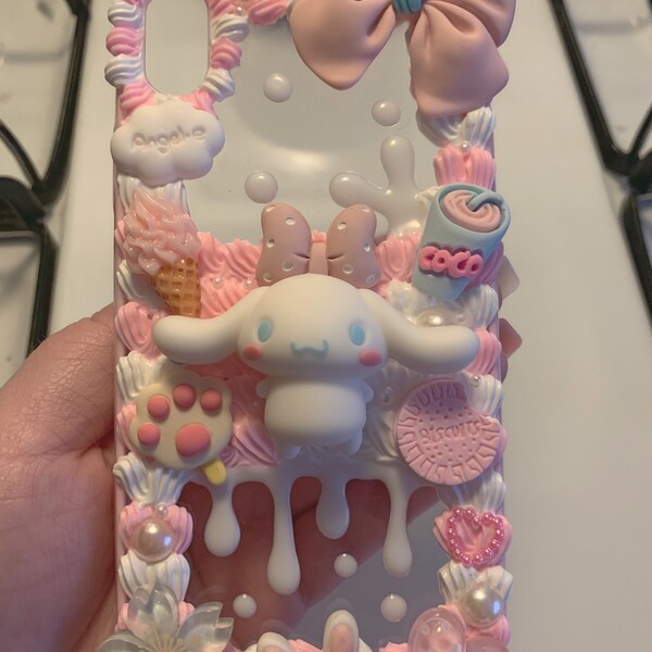 Decoden Phone Case,whipped Cream Effect Case,samsung Phone Case, - Etsy