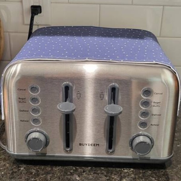 Grey Long-slot Toaster Cover by Toaster Huggee - Etsy