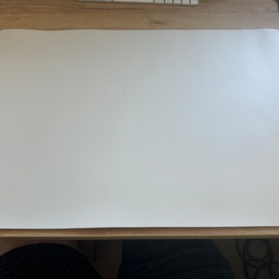 Leather Desk Mat, Custom Size Desk Pad, Personalized Office Accessories ...