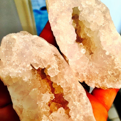 Unopened Geode // Crystal Geode // Crystal Gift // Home Decor - Etsy