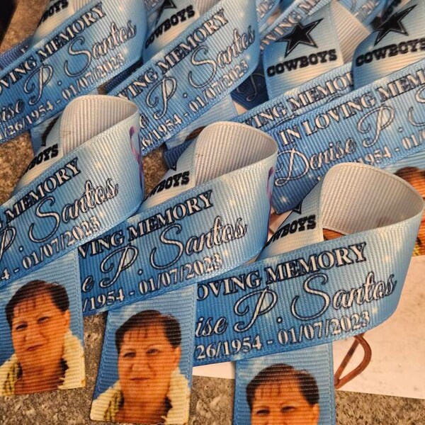 Memorial Ribbon, Personal Memorial Ribbons, Awareness Robbins, Custom ...