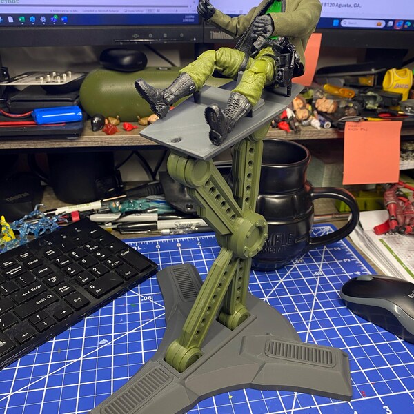 Classified Scale 1:12 GI Joe/cobra Dreadnok Swampy - 3d Printed - Etsy