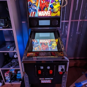 Full Size Arcade 3D Printed Coin Door With LED Credit Buttons - Etsy