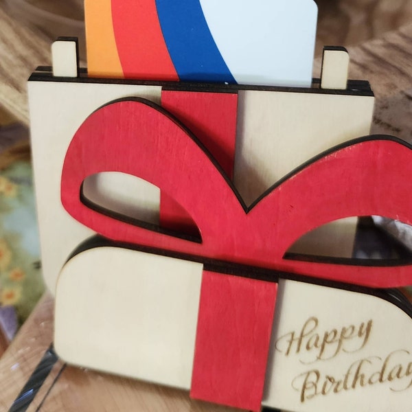 Gift Card Bundle Svg Laser Cut, Laser Cut File, Gift Card Box Bundle ...