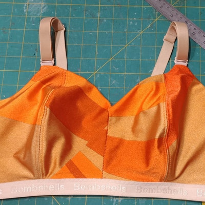 Racerback Bralette PDF Sewing Pattern Bra Pattern, Comfy Bralette ...