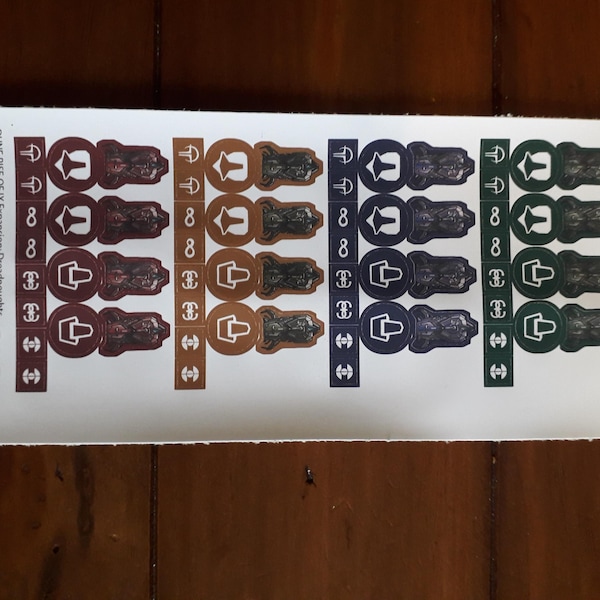 DUNE IMPERIUM Sticker Upgrade Kit - Vinyl Meeple Stickers - Unofficial ...