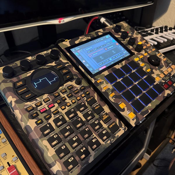 Akai MPC ONE / ONE+ Retro 2000 Xl Skin Customize Your Mpc Faceplate Uv ...