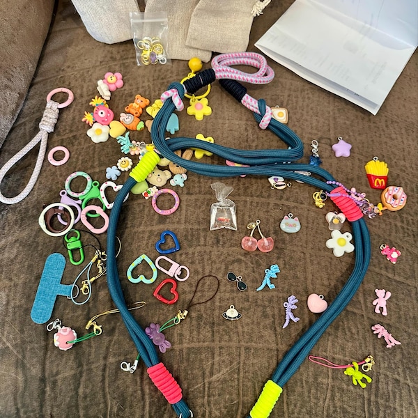 Mix and Match Phone Charms and Connectors - Etsy