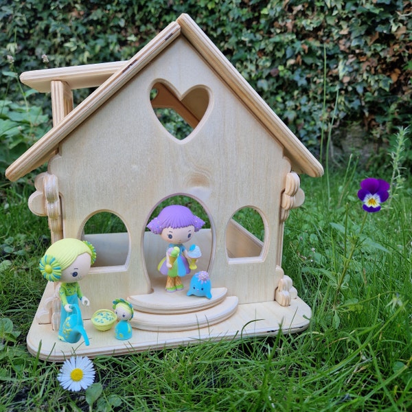 Enchanting Wooden Toy Castle Playhouse - Sustainable, Easy-to-assemble ...