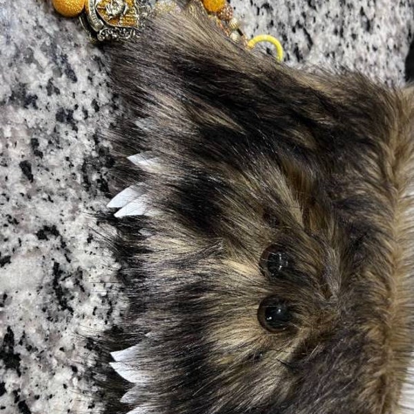 Yumo Gummy Bear Handmade Cell Phone Strap Chain | Pink & Green Glow in ...