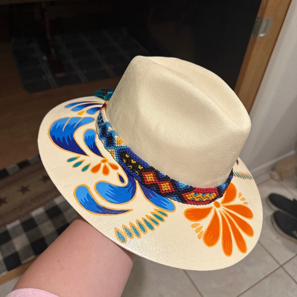 Embroidered Sun Hat, Womens Sun Hat, Panama Hats, Hard Hats, Regalo ...