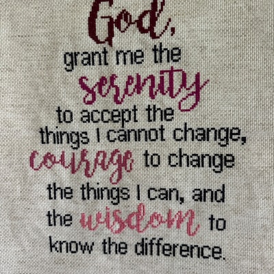 Psalm 46:10 Bible Verse Cross Stitch Pattern be Still and Know That I ...