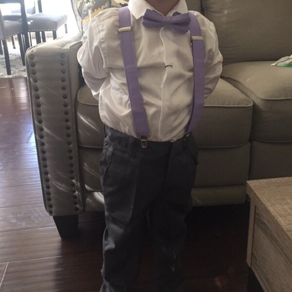 Floral Bow Tie ( Child - Adult) Yellow/ Grey Floral - Weddings ...