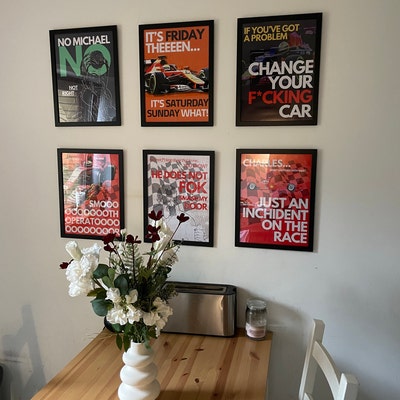 F1 Gift for Fans Formula 1 Digital Poster Christian Horner Gift for ...