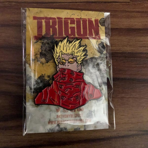 Vash the Stampede Glossy Vinyl Sticker, Water Bottle, Laptop, Phone ...