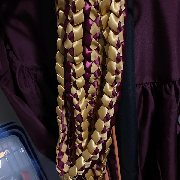 Double Braided Ribbon Graduation Lei!! - Etsy