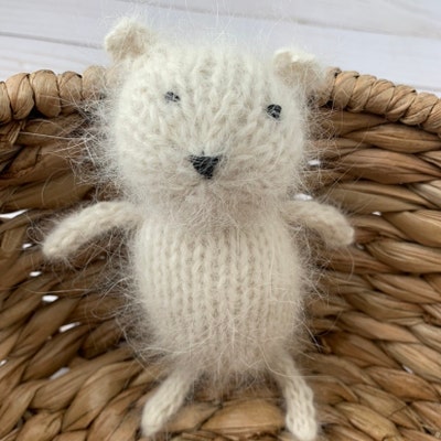 Knitting Pattern Ridges Bonnet Newborn Photography Prop - Etsy