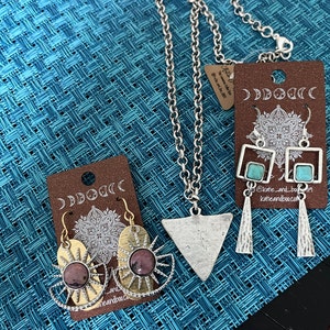 Faceted Double Cone Perfume Bottle Stones Necklace Point - Etsy