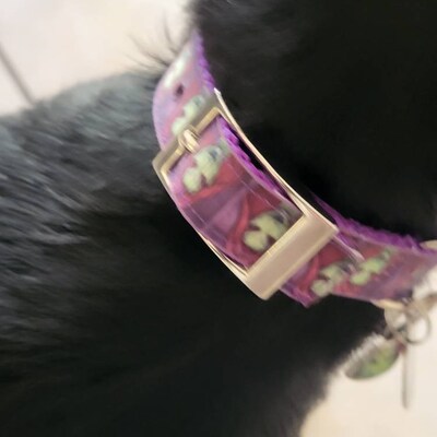 Canine Cancer Survivor Ribbon Dog Collar-canine Cancer - Etsy
