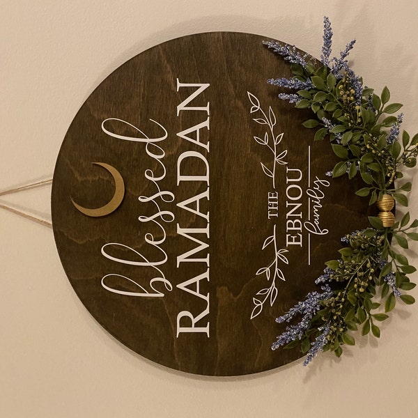 Eid Door Sign - Eid Door Decor - Eid Table Sign - Custom Eid Sign ...