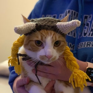 Crochet Pet Pattern Brunhilde Valkyries Wagner Opera Cat - Etsy UK