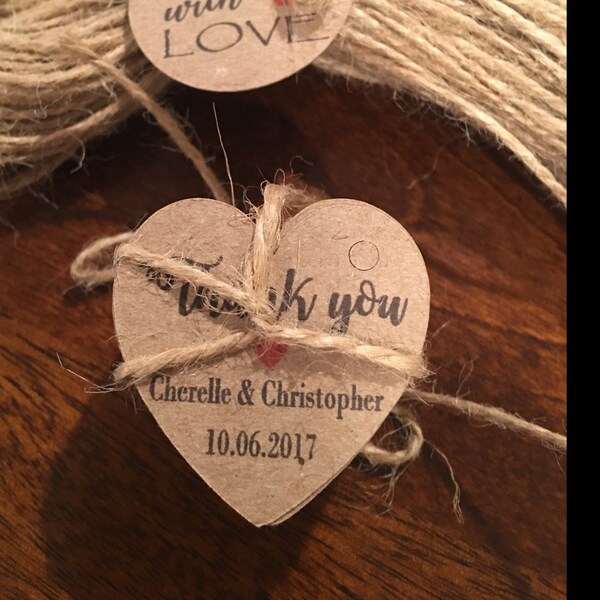 10 100 Pcs. Custom Favor Tags, Wedding Favor Tag, Personalized Tag ...