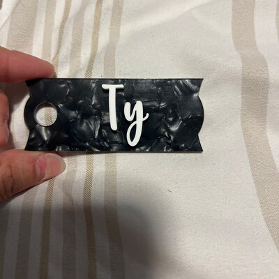 Modern Stanley Name Plate Stanley Topper Bridal Party Gifts ...