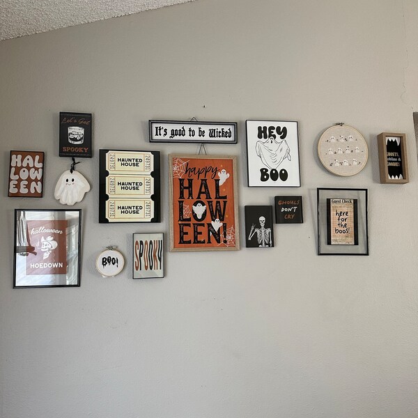 Halloween Prints | 20 HALLOWEEN PRINTABLES | Halloween Decor ...