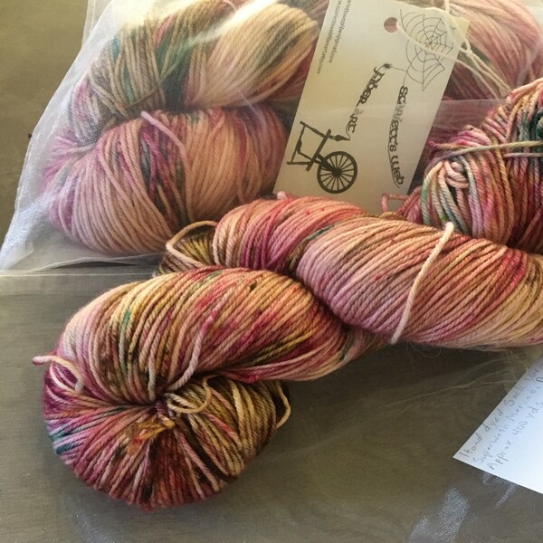 Art Yarn- Hand Spun Recycled Sari Silk- 20 Yards - Etsy