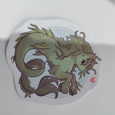 Cute Mythical Creatures, Pt 2 Stickers or Prints 6x6or8x8 Approx Dragon ...