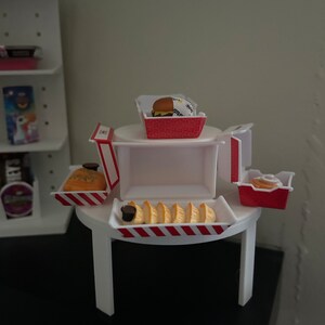 Mini Brands Toy Food Court Fast Food Restaurant Store Checkout - Etsy