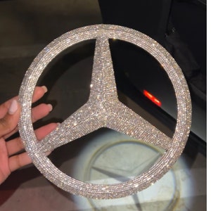 Rhinestone Bling Car Emblems,mercedes Benz 3D Emblem.only Nissan, H ...