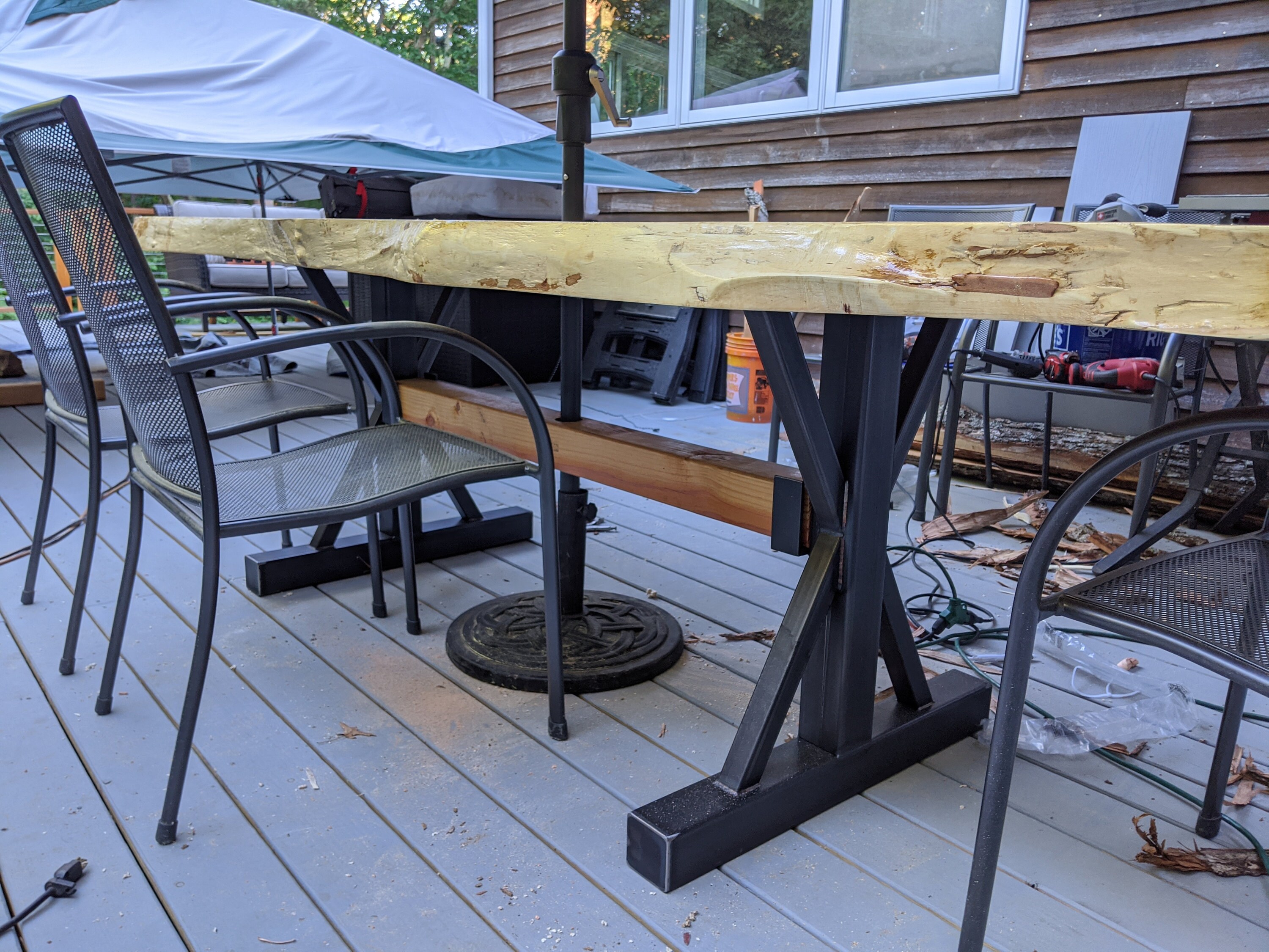 Metal Table Base, Farmhouse, Industrial, Super Cool