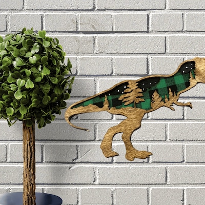 Dinosaurs Bundle Laser Cut Files and Vector Cutting Plan for Multi ...