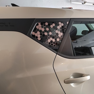 Hexagon / Honeycomb JDM Car Decal Sticker 2 Inch / Hex Side Vehicle ...