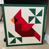 Cardinal Barn Quilt Pattern, PDF Pattern, Barn Quilts, DIY Barn Quilt ...