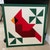 Cardinal Barn Quilt Pattern, PDF Pattern, Barn Quilts, DIY Barn Quilt ...